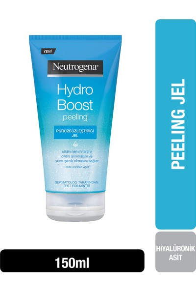 Neutrogena Hydro Boost Pürüzsüzleştirici Peeling Jel 150 ml Neutrogena Hydro Boost Pürüzsüzleştirici Peeling Jel 150 ml