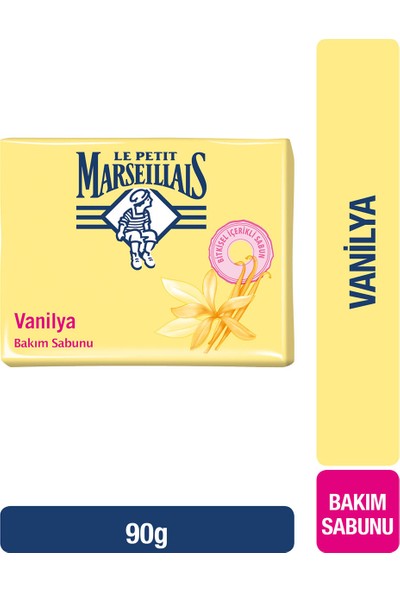 Le Petit Marseillais El Ve Bakım Sabunu Vanilya Sütü 90 Gr