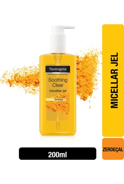 Neutrogena Soothing Clear Micellar Makyaj Temizleme Jeli 200 ml