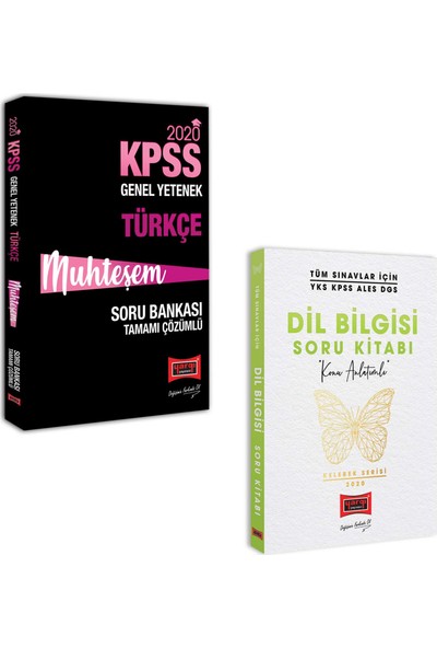 Yargı Yayınevi 2020 KPSS Muhteşem Türkçe Soru Bankası + Dil Bilgisi Soru Kitabı Yargı Yayınevi 2020 KPSS Muhteşem Türkçe Soru Bankası + Dil Bilgisi Soru Kitabı
