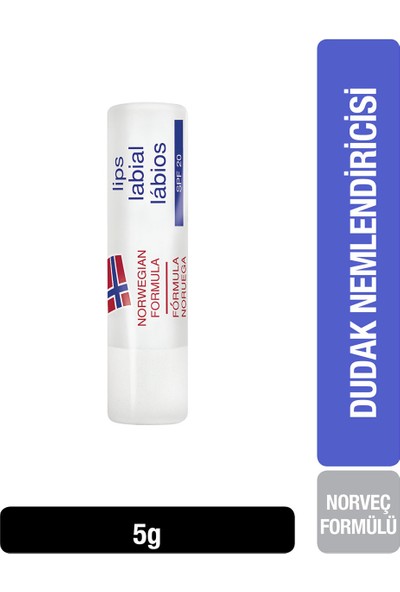 Neutrogena Norveç Formülü SPF 20 Dudak Nemlendiricisi