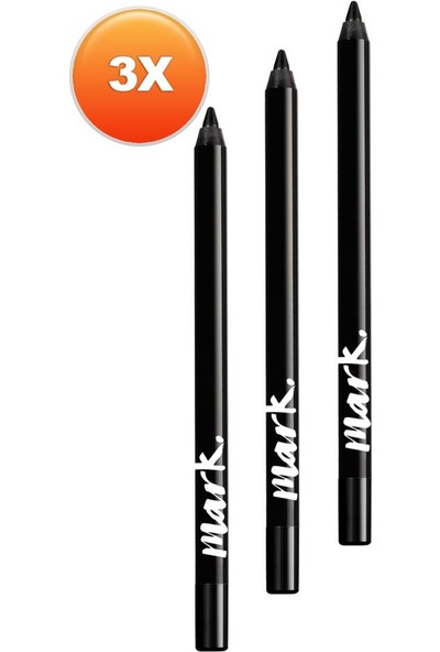 Avon Mark Uzun Süre Kalıcı Jel Göz Kalemi Siyah Üçlü Set Avon Mark Uzun Süre Kalıcı Jel Göz Kalemi Siyah Üçlü Set