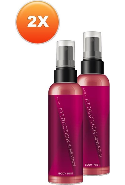 Avon Attraction Sensation Kadın Vücut Spreyi Ikili Set Avon Attraction Sensation Kadın Vücut Spreyi Ikili Set