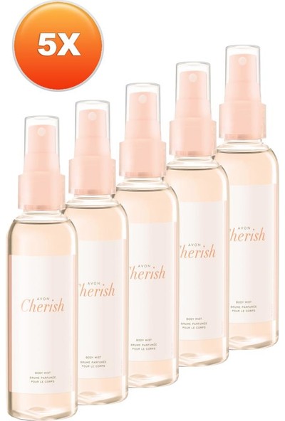 Avon Cherish Kadın Vücut Spreyi Beşli Set Avon Cherish Kadın Vücut Spreyi Beşli Set