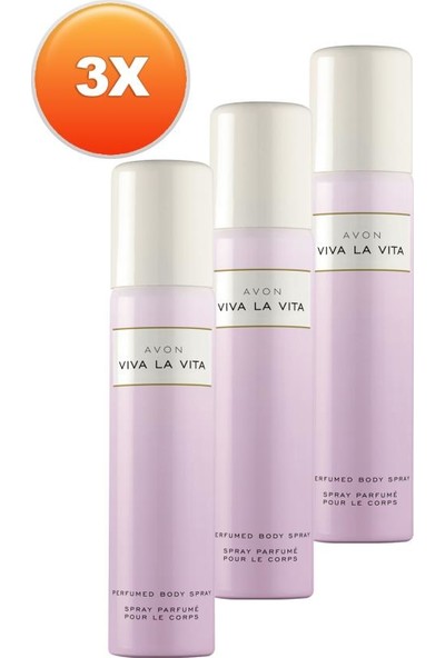 Avon Viva La Vita Kadın Deodorant Üçlü Set