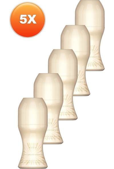 Avon Incandessence Kadın Rollon 50 Ml. Beşli Set
