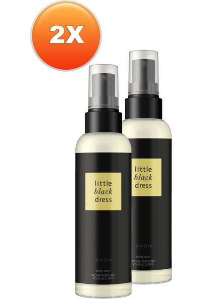Avon Little Black Dress Kadın Vücut Spreyi Ikili Set