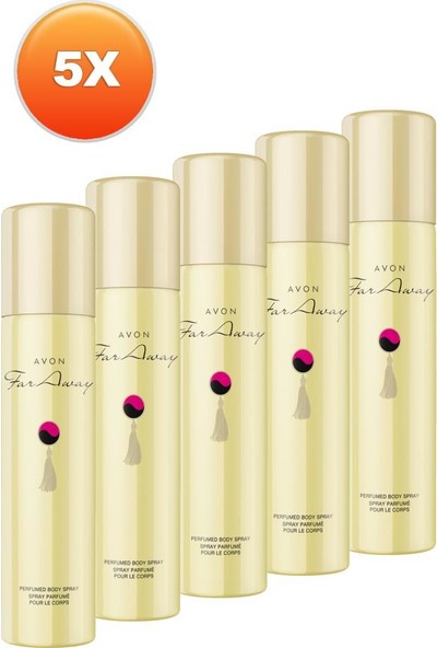 Avon Far Away Kadın Deodorant Beşli Set