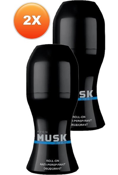 Avon Musk Marine Erkek Rollon 50 Ml. Ikili Set Avon Musk Marine Erkek Rollon 50 Ml. Ikili Set