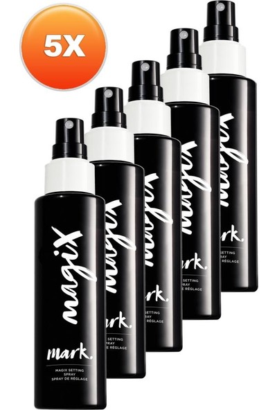 Avon Mark Magix Makyaj Sabitleyici Sprey 125 Ml. Beşli Set Avon Mark Magix Makyaj Sabitleyici Sprey 125 Ml. Beşli Set