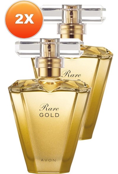 Avon Rare Gold Kadın Parfüm Edp 50 Ml. Ikili Set Avon Rare Gold Kadın Parfüm Edp 50 Ml. Ikili Set