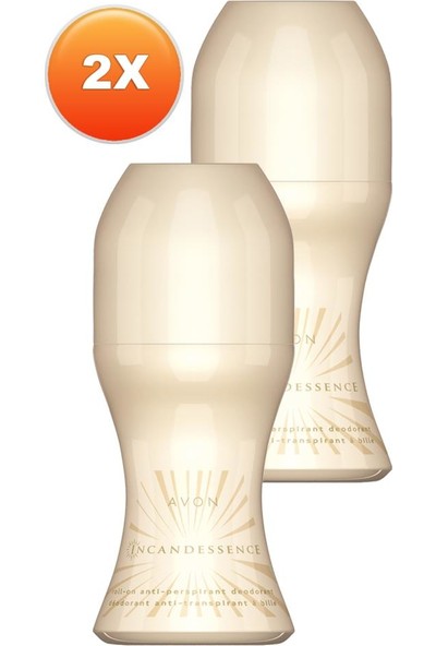 Avon Incandessence Kadın Rollon 50 Ml. Ikili Set