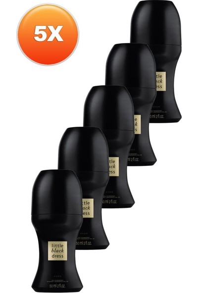 Avon Little Black Dress Kadın Rollon 50 Ml. Beşli Set Avon Little Black Dress Kadın Rollon 50 Ml. Beşli Set