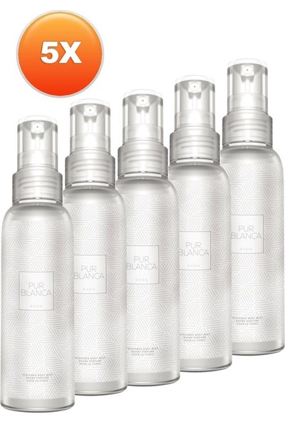 Avon Pur Blanca Kadın Vücut Spreyi Beşli Set