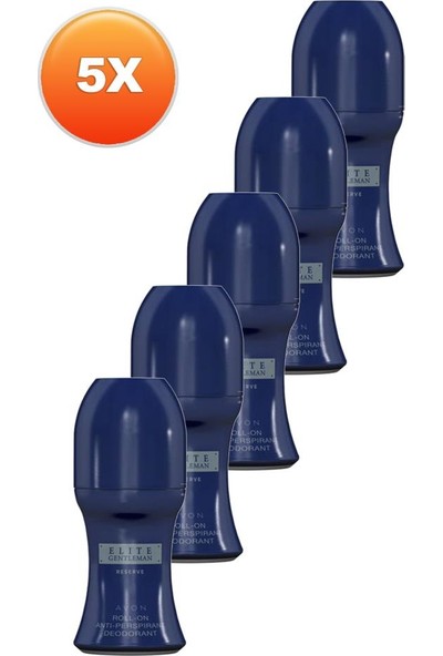 Avon Elite Gentleman Reserve Erkek Rollon 50 Ml. Beşli Set Avon Elite Gentleman Reserve Erkek Rollon 50 Ml. Beşli Set