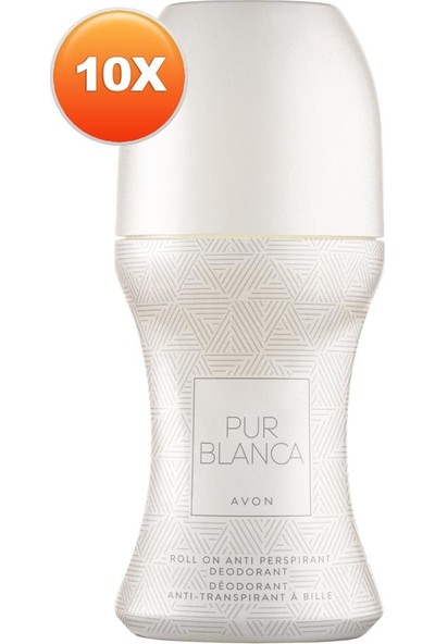 Avon Pur Blanca Kadın Rollon 50 Ml. Onlu Set Avon Pur Blanca Kadın Rollon 50 Ml. Onlu Set