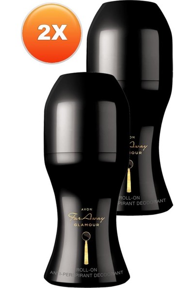 Avon Far Away Glamour Kadın Rollon 50 Ml. Ikili Set Avon Far Away Glamour Kadın Rollon 50 Ml. Ikili Set