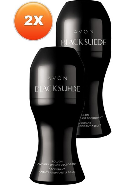 Avon Black Suede Erkek Rollon 50 Ml. Ikili Set Avon Black Suede Erkek Rollon 50 Ml. Ikili Set