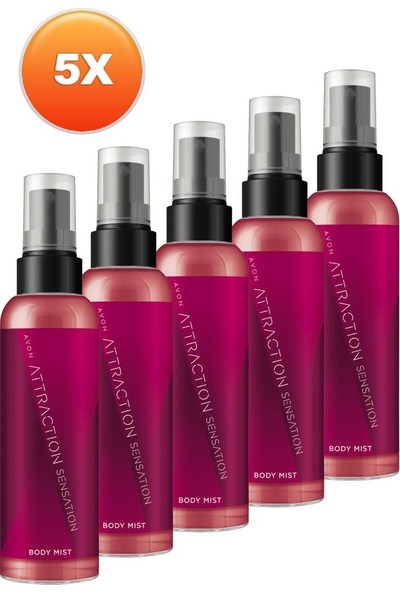 Avon Attraction Sensation Kadın Vücut Spreyi Beşli Set Avon Attraction Sensation Kadın Vücut Spreyi Beşli Set