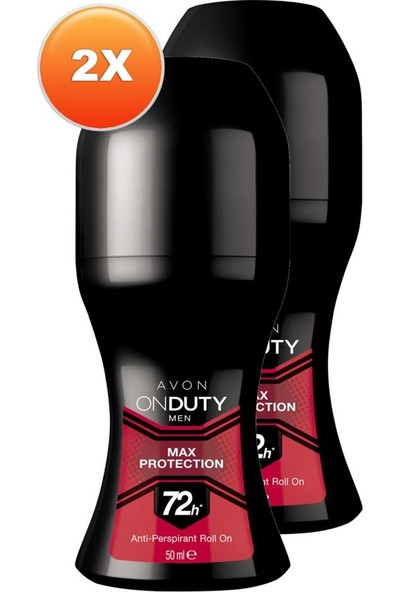 Avon Onduty Max Protection Erkek Rollon 50 Ml. Ikili Set Avon Onduty Max Protection Erkek Rollon 50 Ml. Ikili Set