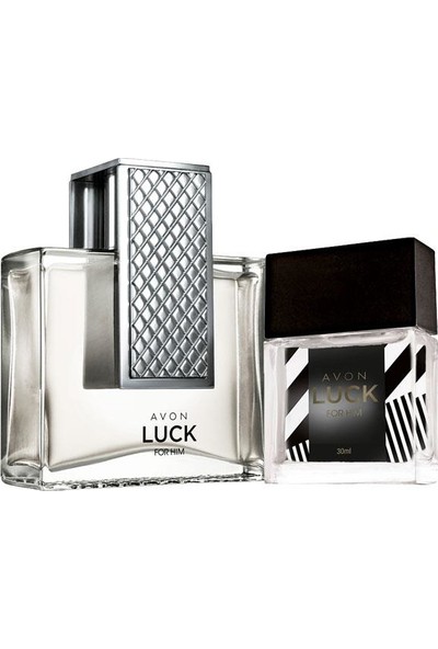 Avon Luck Erkek Parfüm Ikili Set 75 + 30 Toplam 105 Ml. Avon Luck Erkek Parfüm Ikili Set 75 + 30 Toplam 105 Ml.