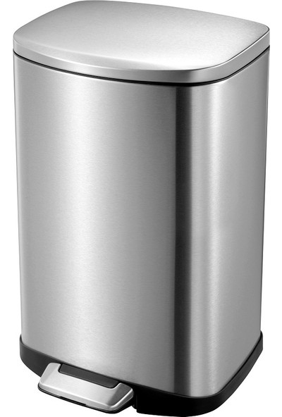 Primanova Paslanmaz Çelik Çöp Kovası Pedallı Della 50 lt