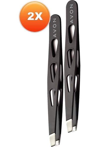 Avon Paslanmaz Çelik Cımbız 2'li Set Avon Paslanmaz Çelik Cımbız 2'li Set