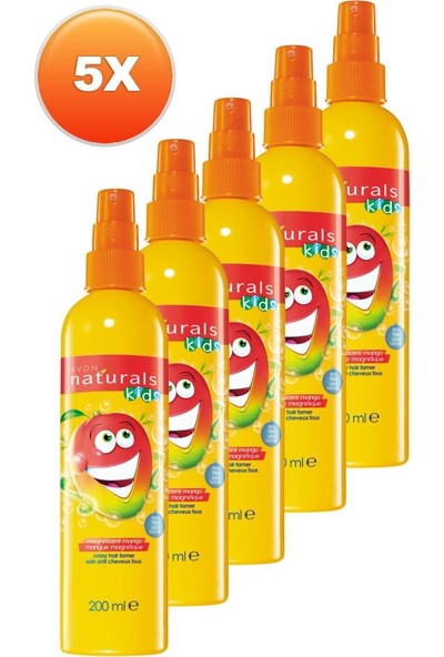 Avon Mango Kokulu Saç Açıcı Sprey 200 ml 5'li Set