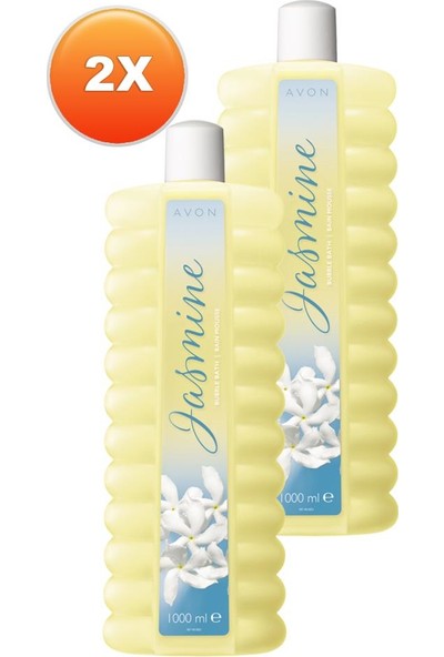 Avon Yasemin Kokulu Banyo Köpüğü 1 lt 2'li Set