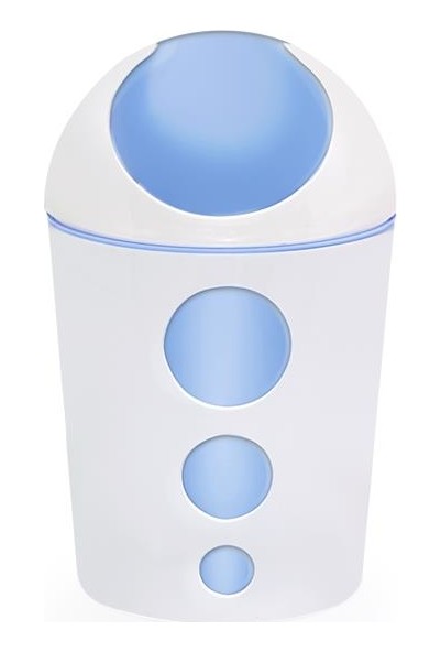 Flokids F375 Çocuk Çöp Kovası Desenli 5 Lt Mavi