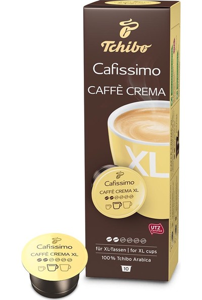 Tchibo Caffe Crema XL 10'lu Kapsül Kahve Tchibo Caffe Crema XL 10'lu Kapsül Kahve