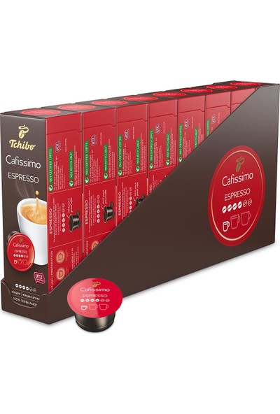 Tchibo Espresso Elegant Aroma 80 Adet Kapsül Avantajlı Paket Tchibo Espresso Elegant Aroma 80 Adet Kapsül Avantajlı Paket
