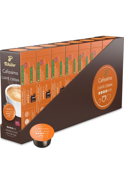 Tchibo Caffè Crema Rich Aroma 80 Adet Kapsül Avantajlı Paket Tchibo Caffè Crema Rich Aroma 80 Adet Kapsül Avantajlı Paket