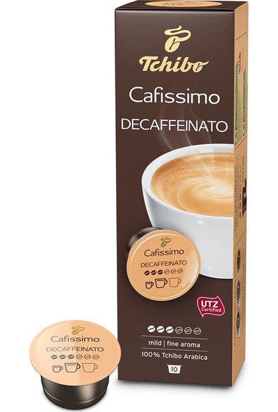 Tchibo Caffè Crema Decaffeinato 10'lu Kapsül Kahve Tchibo Caffè Crema Decaffeinato 10'lu Kapsül Kahve