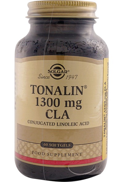 Solgar Tonalin Cla 1300 Mg 60 Kapsül Solgar Tonalin Cla 1300 Mg 60 Kapsül