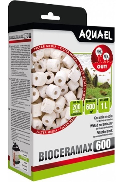 Aquael Bio Ceramax 600 Filtre Seramiği 1 L