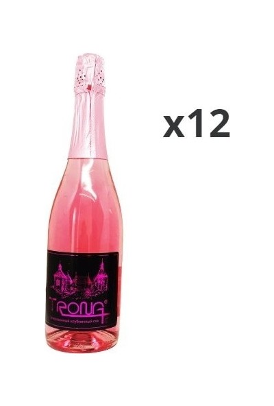 Trona Çilekli Alkolsüz Gazlı Içecek 12'li 750 ml Trona Çilekli Alkolsüz Gazlı Içecek 12'li 750 ml