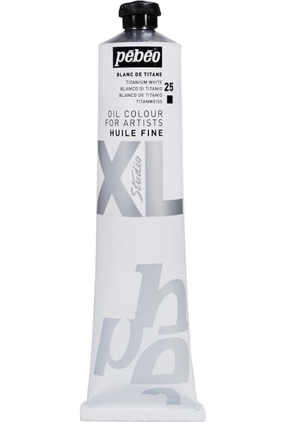 Pebeo Huıle Fıne XL Yağlı Boya Titanium White 25 200 ml Pebeo Huıle Fıne XL Yağlı Boya Titanium White 25 200 ml