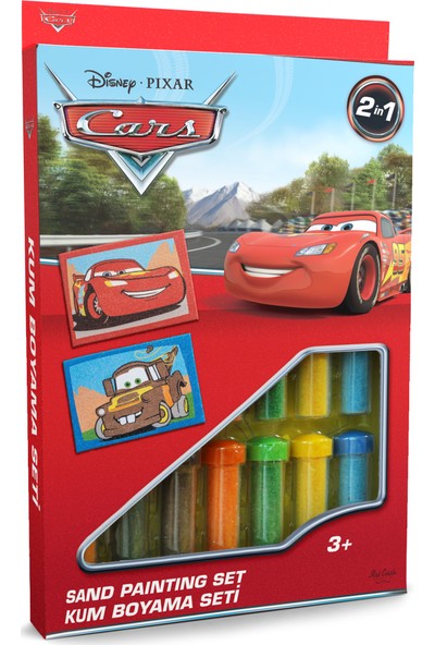 Red Castle Disney İkili Kum Boyama Seti Cars Lightning Mcquenn Ve Mater Red Castle Disney İkili Kum Boyama Seti Cars Lightning Mcquenn Ve Mater