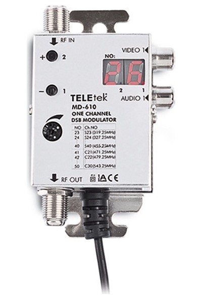 Teletek 10 Adet Modulatör (X1 Kamera A/V) Teletek 10 Adet Modulatör (X1 Kamera A/V)