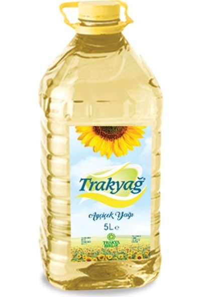 Trakyağ Rafine Ayçiçek Yağı Pet - 5000 ml Trakyağ Rafine Ayçiçek Yağı Pet - 5000 ml