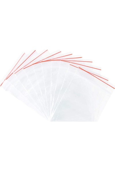 Kent Kilitli Torba 8X10 cm 100'LÜ Paket