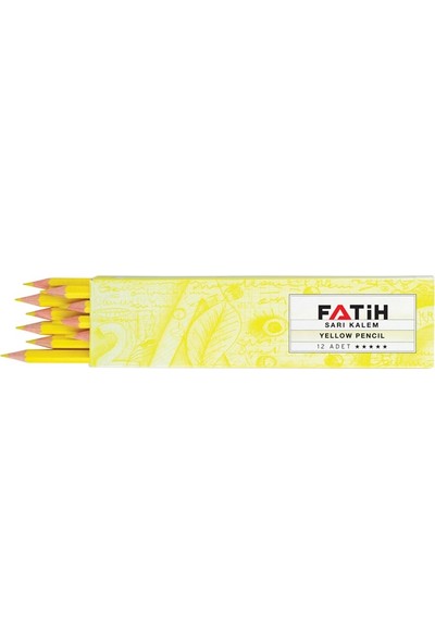 Fatih Işaretleme(Kopya) Kalemi Sarı / 29200Y 12ADET Fatih Işaretleme(Kopya) Kalemi Sarı / 29200Y 12ADET
