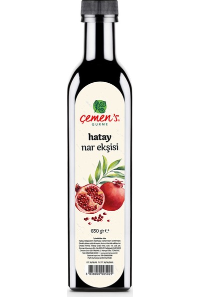 Çemen’s Hatay Nar Ekşisi 350 gr Çemen’s Hatay Nar Ekşisi 350 gr