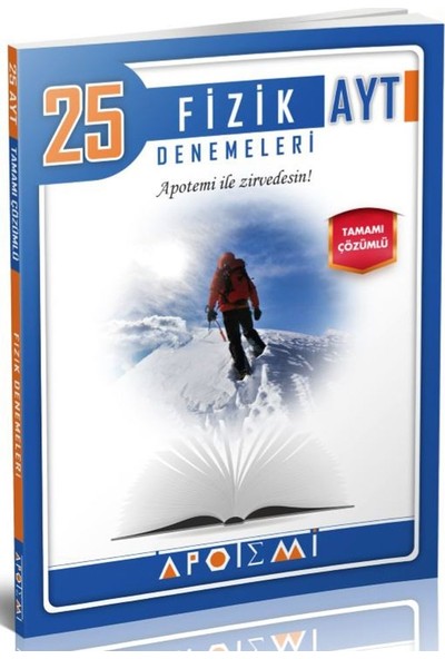 Apotemi AYT Fizik 25 li Denemeleri Apotemi AYT Fizik 25 li Denemeleri