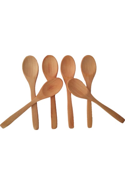 Arow 6’lı Ahşap Kaşık 13 cm