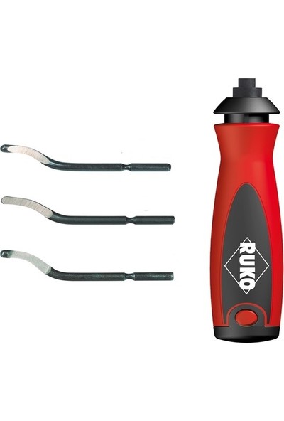 Ruko Hss Bıçaklı Kenar Çapak Temizleyici 3'lü