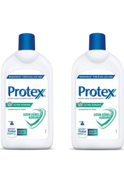 Protex Ultra Koruma Antibakteriyel Sıvı Sabun 700 ml 2 Adet Protex Ultra Koruma Antibakteriyel Sıvı Sabun 700 ml 2 Adet