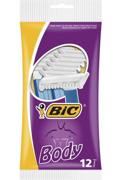 Bic Body Banyo Tıraş Bıçağı 12'li Poşet Bic Body Banyo Tıraş Bıçağı 12'li Poşet