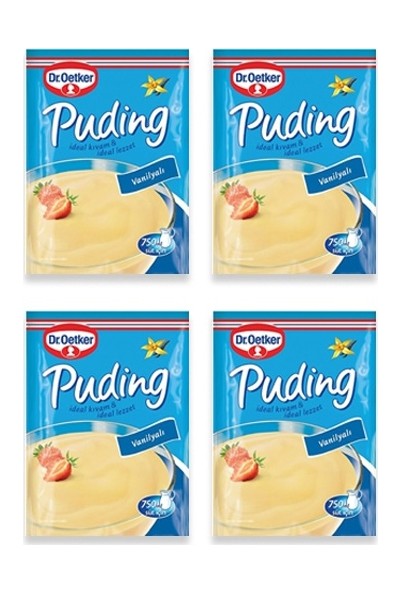 Dr. Oetker Vanilyalı Puding 4 x 125 gr Dr. Oetker Vanilyalı Puding 4 x 125 gr